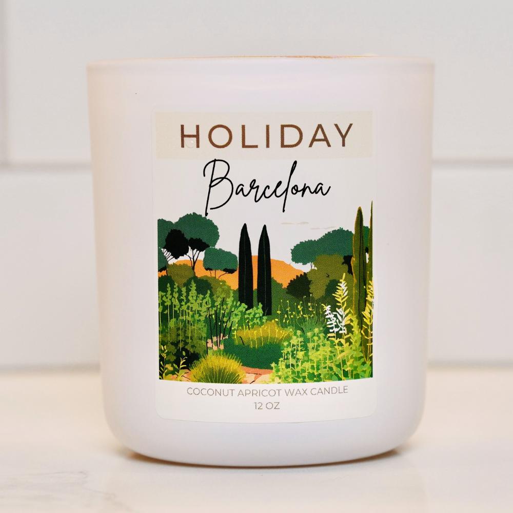 Barcelona Holiday Candle – Martha Candle Co.