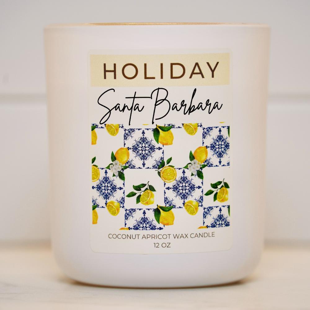 Santa Barbara Holiday Candle – Martha Candle Co.